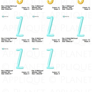 Luke Plain Monogram Font Alphabet Machine Embroidery Designs ...