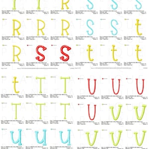 Shiloh Script Monogram Font Alphabet Machine Embroidery Designs ...
