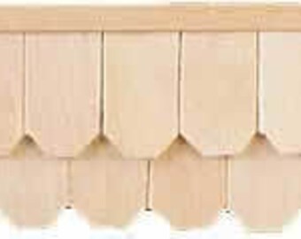 Miniature Dollhouse Shingles 1:12 Scale Rectangle Style by - Etsy