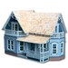 Rectangular Style Miniature Dollhouse Shingles 1:12 Scale Laser Speed ...