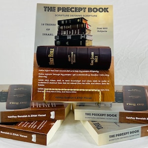 The Precept Book: Scripture Guide for the Twelve Tribes of Israel - Etsy