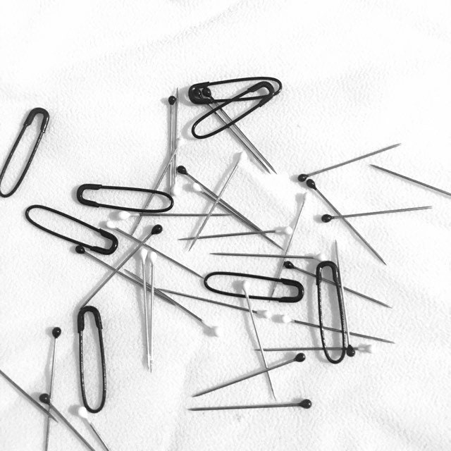 The Essentials Bundle Assorted Stainless Steel Thin Hijab Pins - Etsy