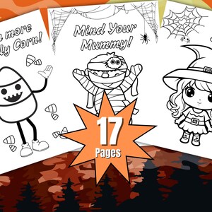 Halloween Quote Coloring Pages | Fun Printable Halloween Coloring ...