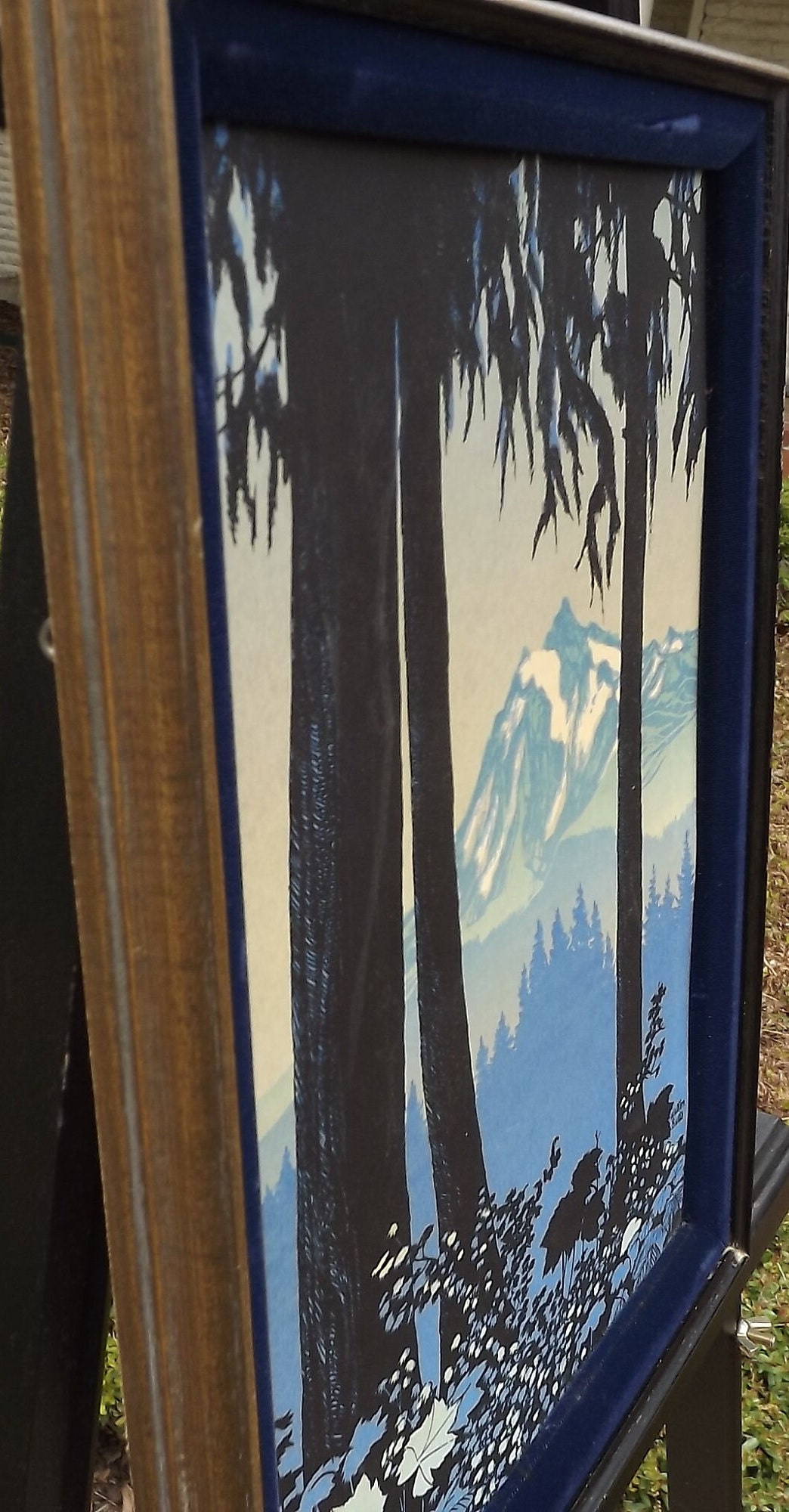 1970s Serigraph from the Forest by Walton Butts. - Etsy