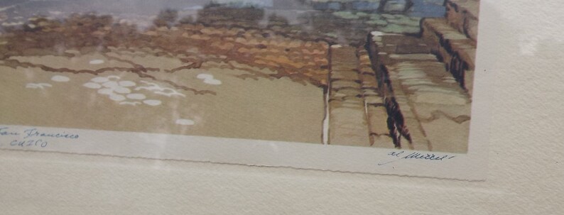 Vintage Signed Talio Chrome Print, "the Arch of San Francisco," by Al ...