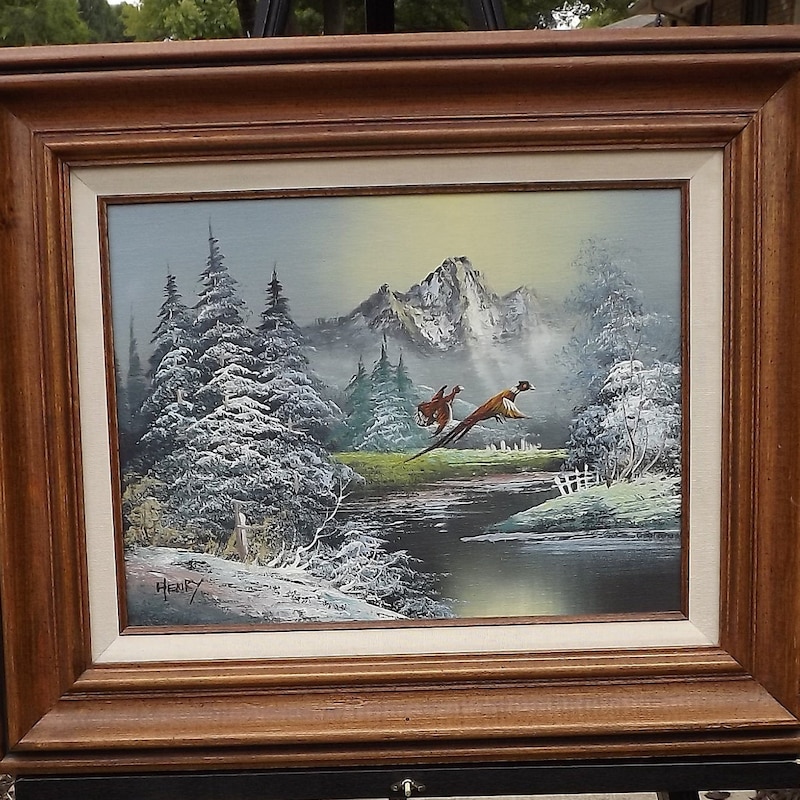 Henry Oil Painting - Etsy