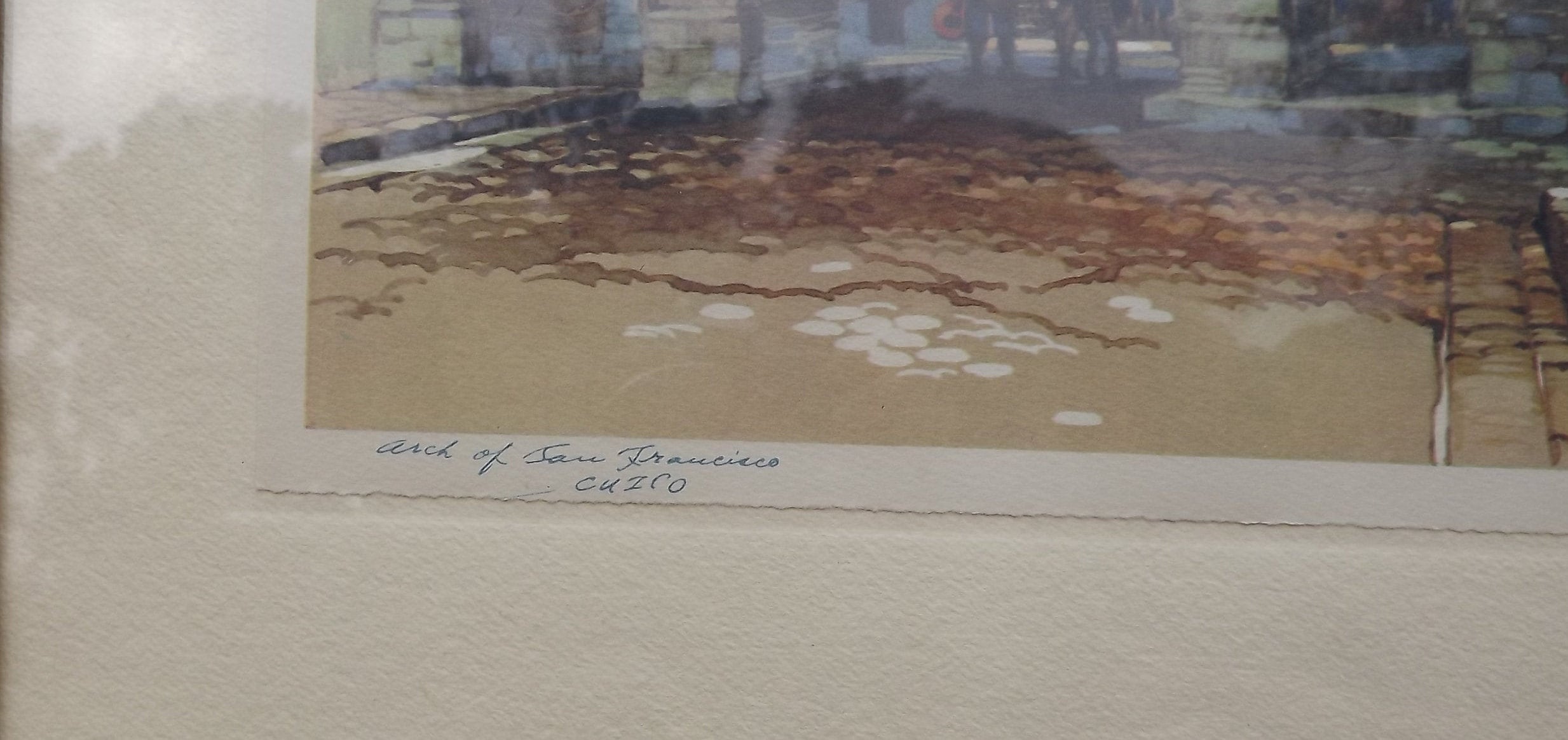 Vintage Signed Talio Chrome Print, "the Arch of San Francisco," by Al ...