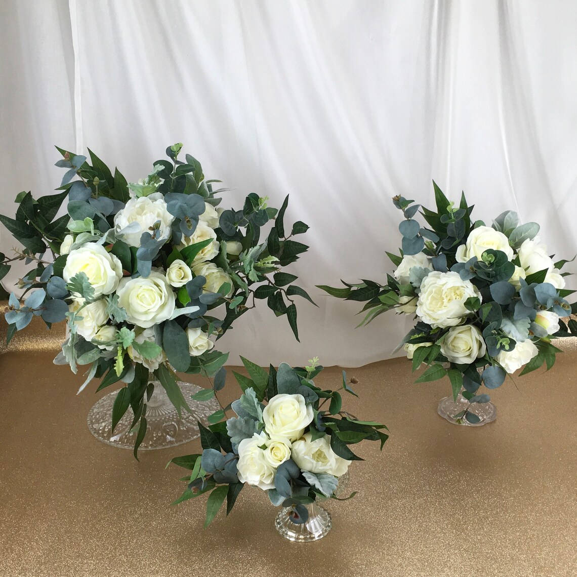 Hand Tied Garden Rose Wedding Bouquet Bridal Bouquet | Etsy UK