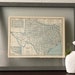 1930’s Vintage Texas Map - Etsy