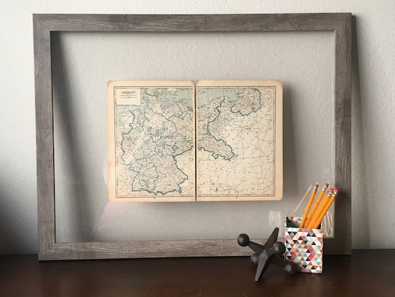 1930s Germany Vintage Map Vintage Atlas-WWII | Etsy