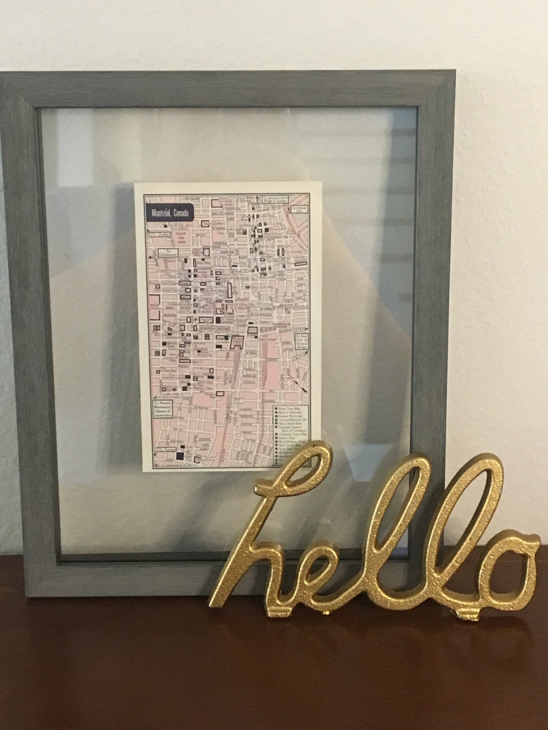1960s Montreal Map- Vintage Atlas - Etsy
