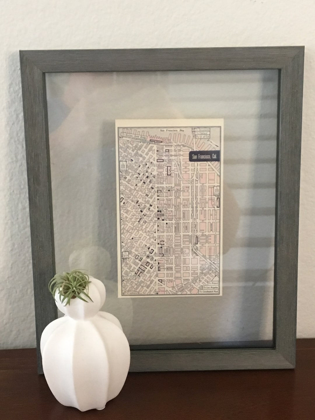 1960s San Francisco City Map- Vintage Atlas - Etsy