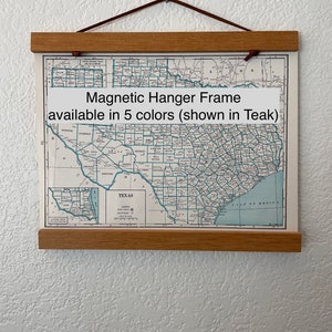 1930’s Vintage Texas Map - Etsy