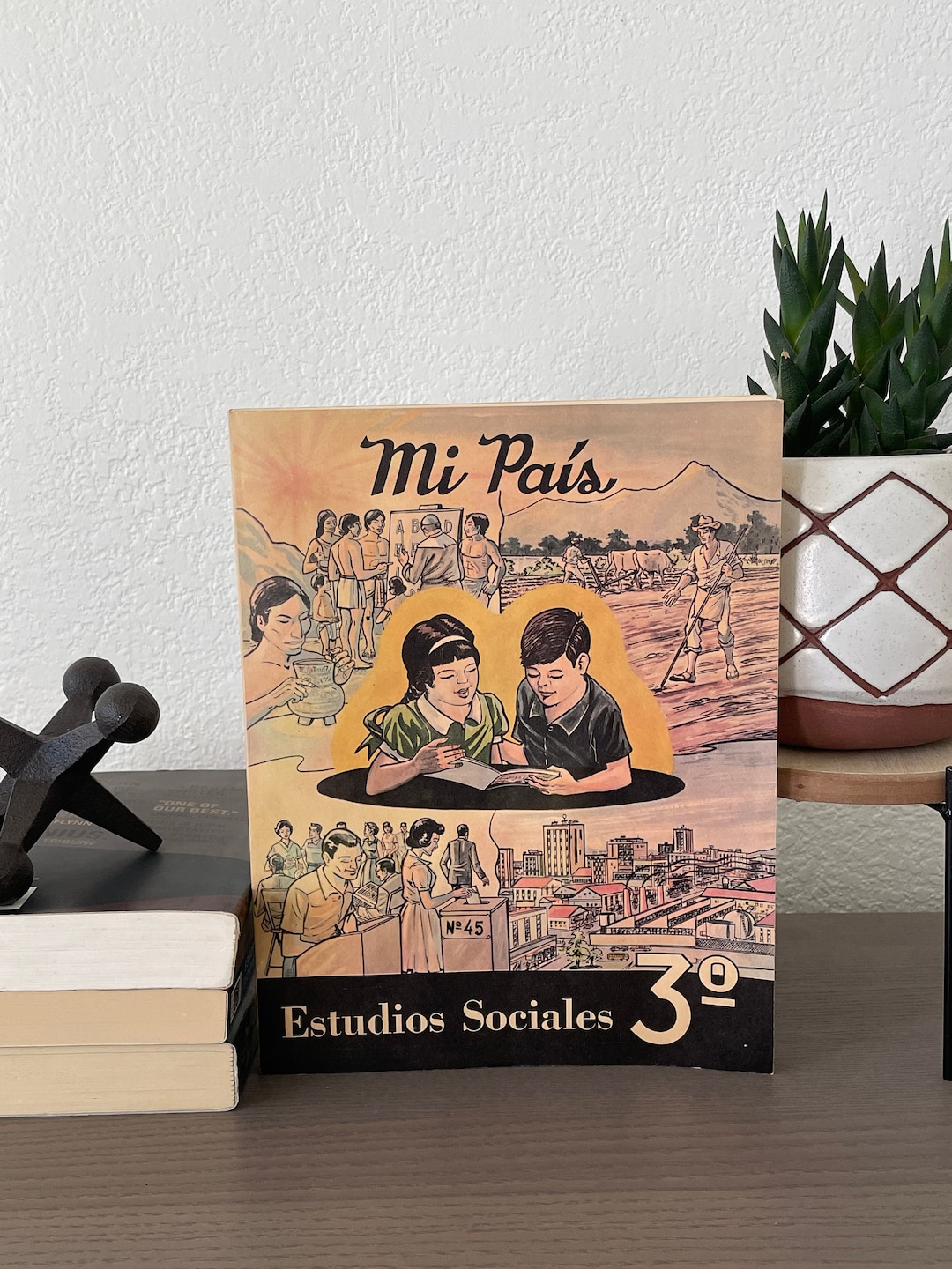 Vintage Elementary Textbook- Panama- Spanish School Books- 1970's - Etsy