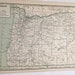 1930s Vintage Oregon Map - Etsy