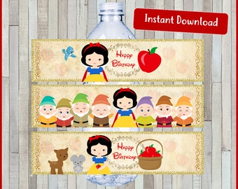 Snow White Labels | Etsy