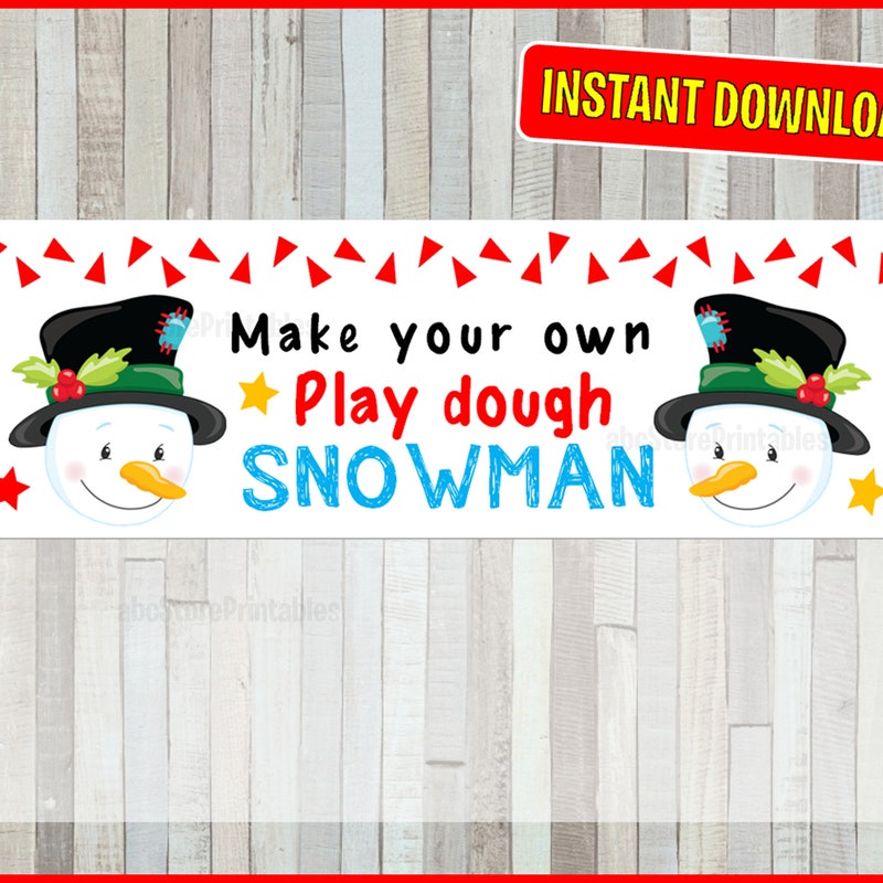 Make Your Own Snowman - Etsy