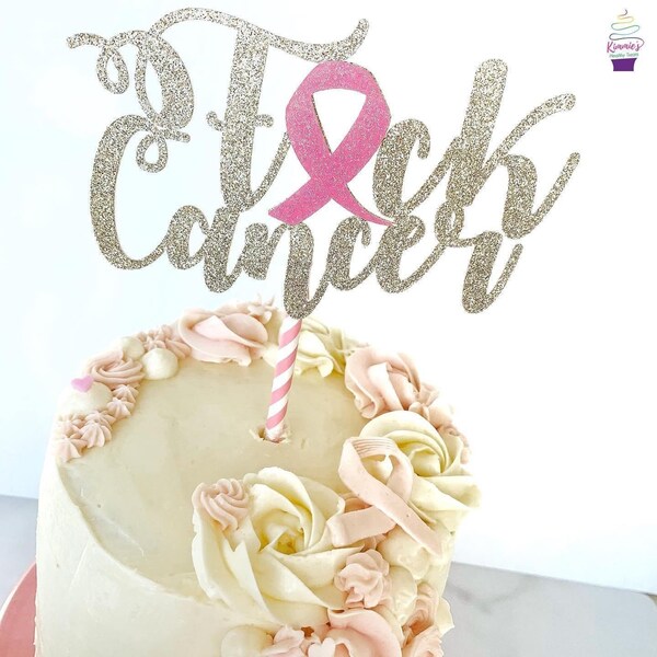 Breast Cancer Cake - Etsy