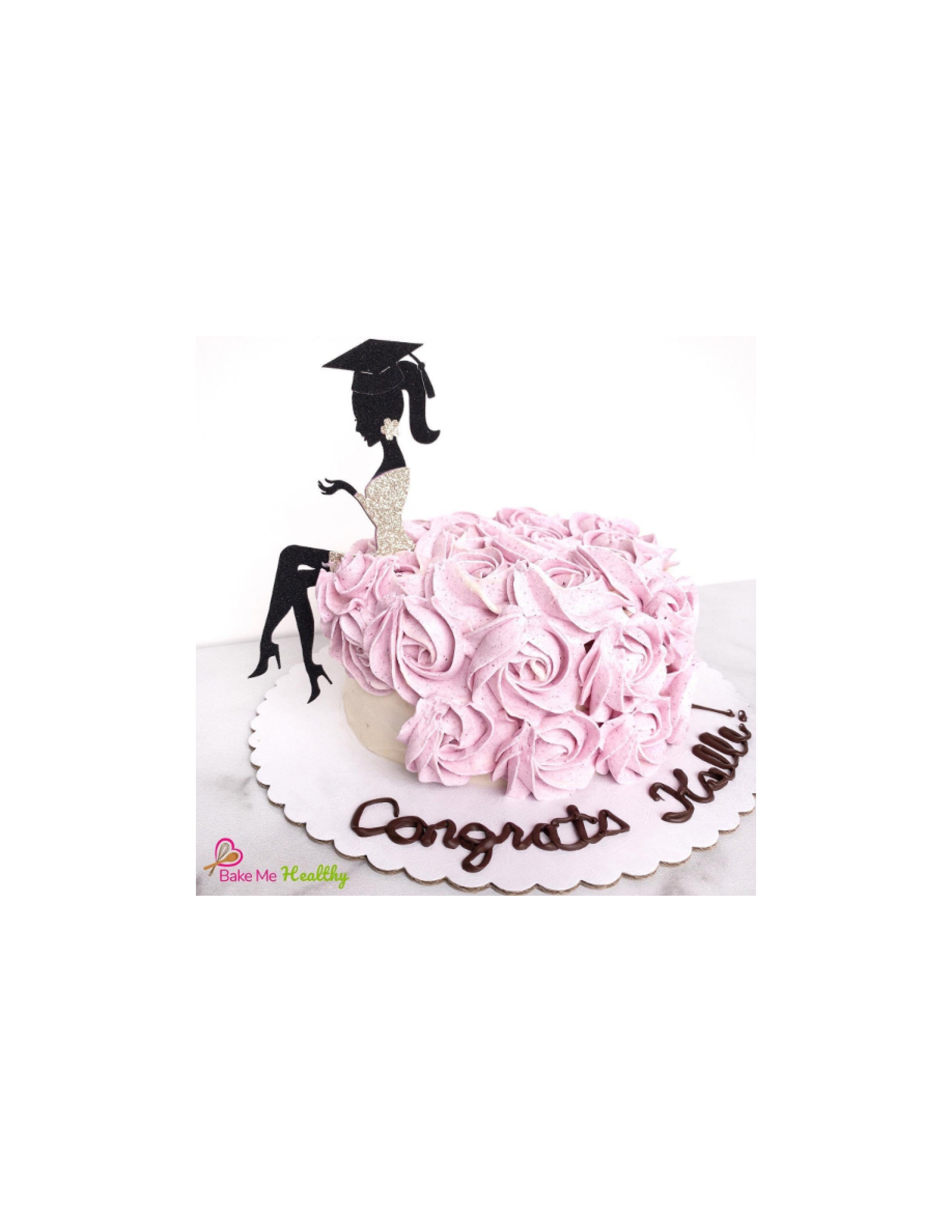 Graduation Girl Cake Topper Hstyle Graduation Cake Topper 2024 Black