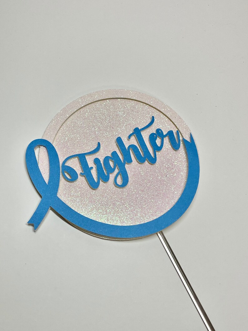 Cancer Fighter Survivor Cake Topper - Etsy