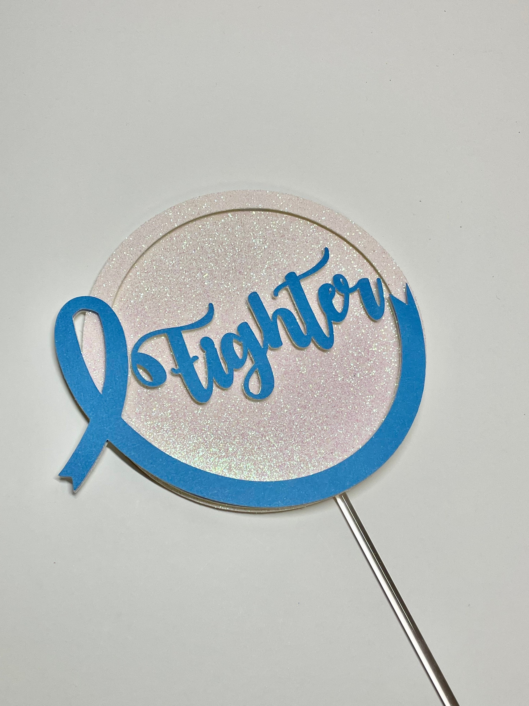 Cancer Fighter Survivor Cake Topper - Etsy