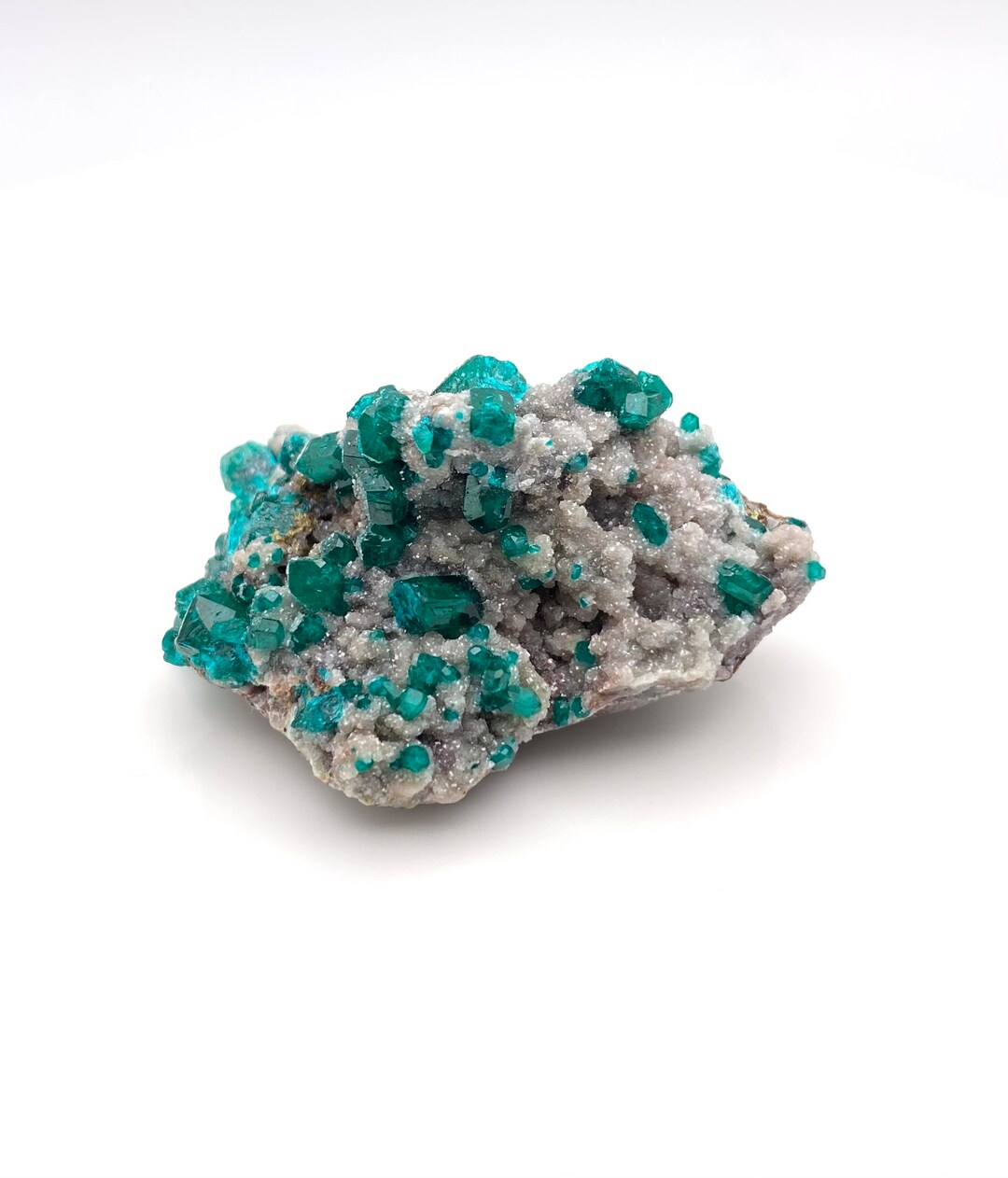Raw Dioptase Specimen Cluster 16 Grams, Tsumeb Nambia Africa, Green ...