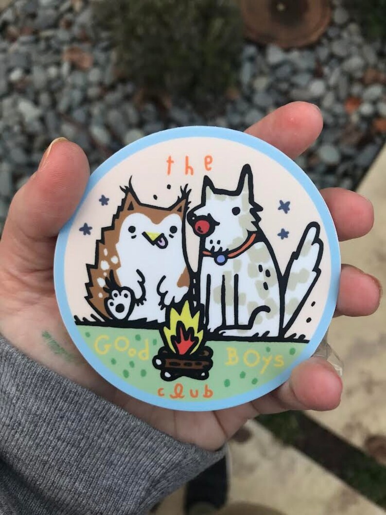 BG3 Scratch and Owlbear Cub, Baldur’s Gate 3 Sticker - Etsy