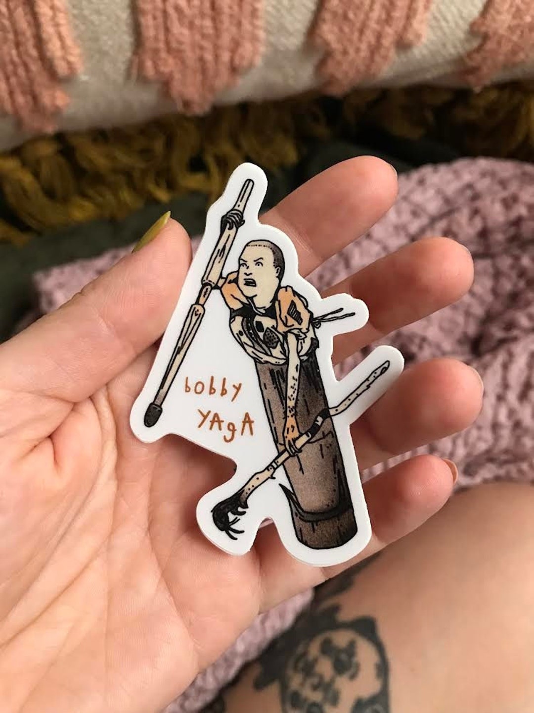 Bobby Yaga Vinyl Sticker - Etsy