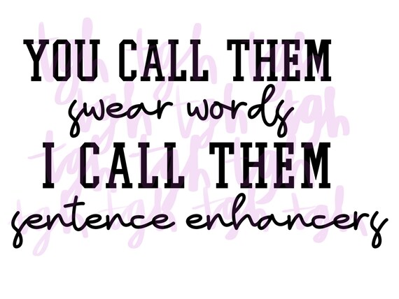 Sentence Enhancers SVG | Etsy