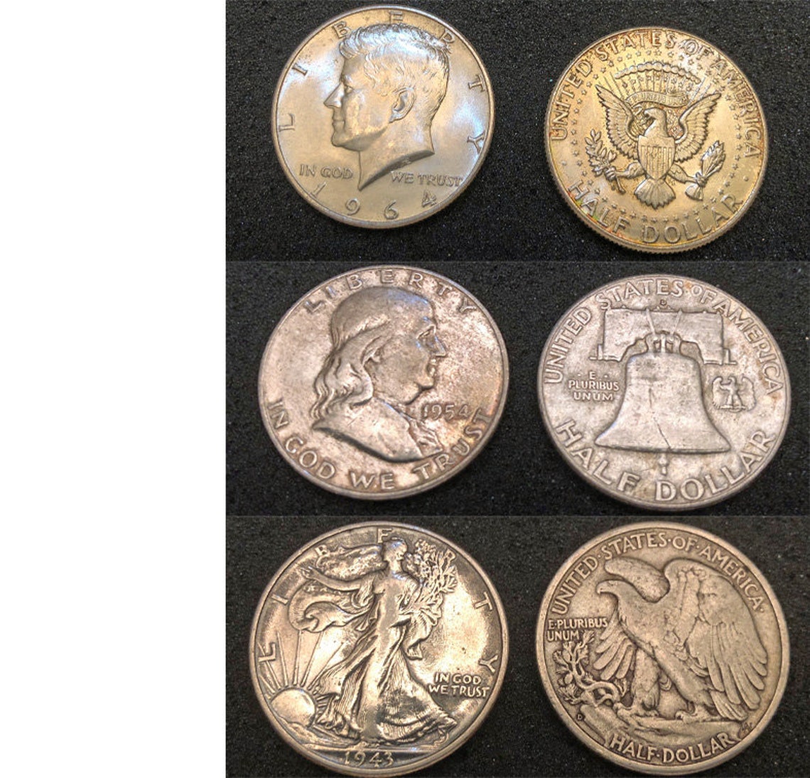 3 Highly Sought After US Vintage Coins: 1 Walking Liberty 1 | Etsy 3 Highly Sought After US Vintage Coins: 1 Walking Liberty 1 | Etsy