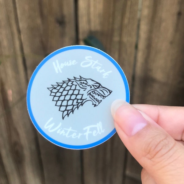 House Stark Decal - Etsy