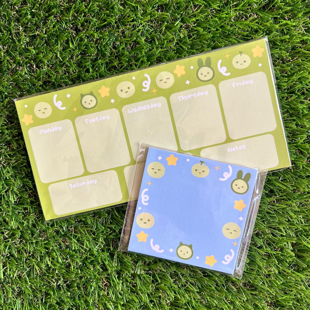 Handmade Smiski Planner + Memo - Etsy