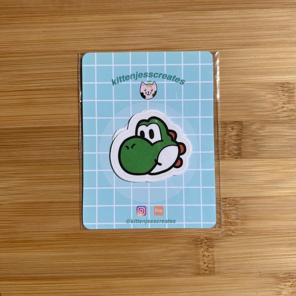 Yoshi Stickers - Etsy