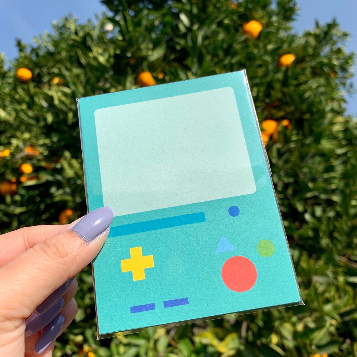 Handmade BMO Memo Pad - Etsy
