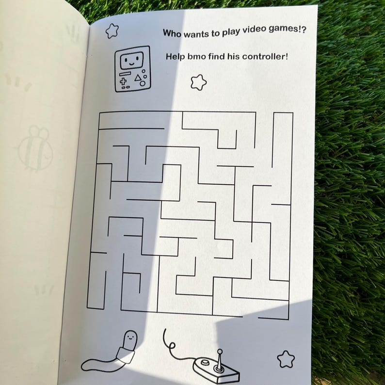 Adventure Time Coloring & Activity Book - Etsy