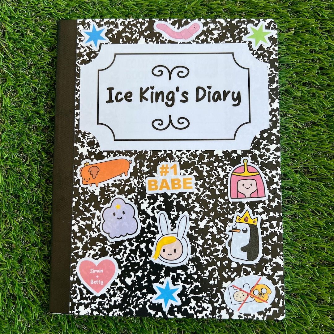 Ice King’s Diary Notebook - Etsy