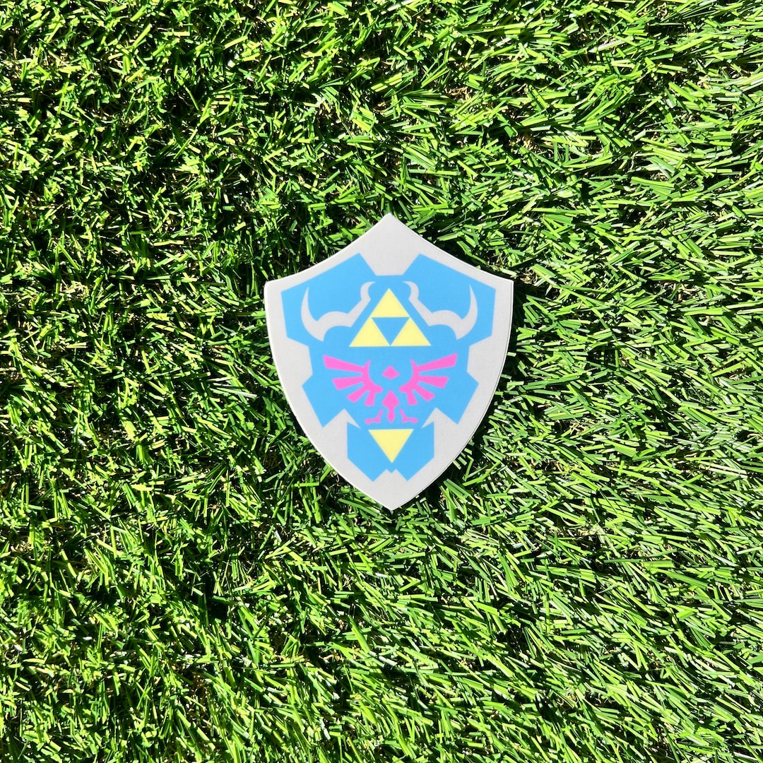 Kawaii Shield Sticker - Etsy
