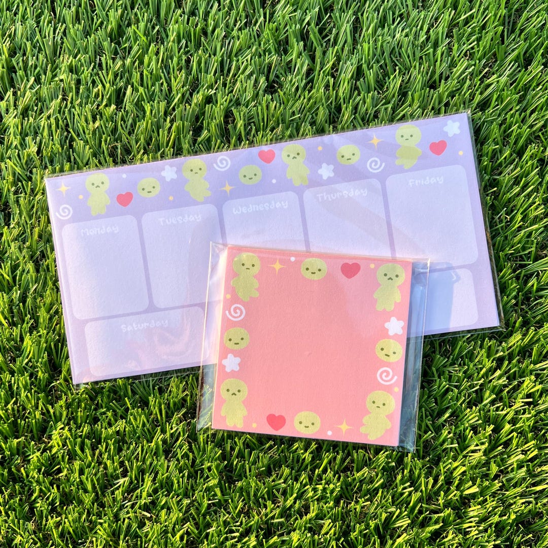 Handmade Smiski Planner Set - Etsy