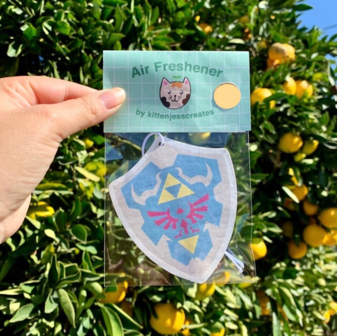 Handmade Hylian Shield Air Freshener - Etsy