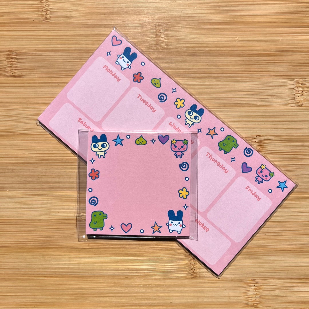 Handmade Tama Planner & Memo Set - Etsy
