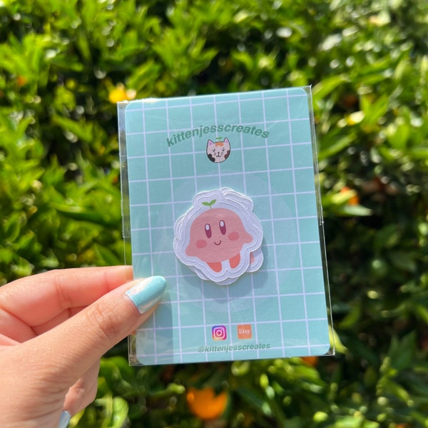 Kirby Sticker - Etsy