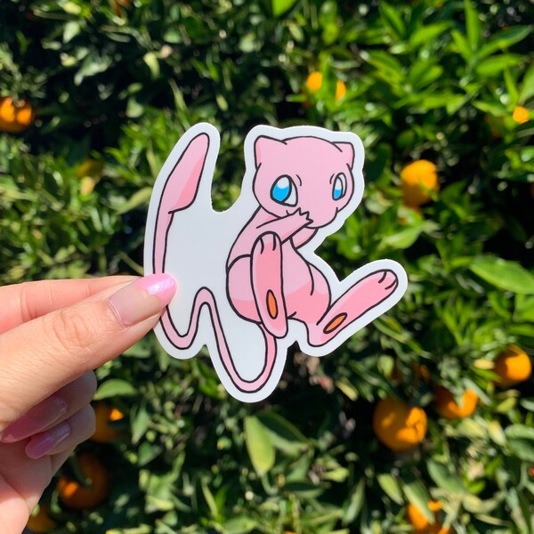 Mew Decal - Etsy