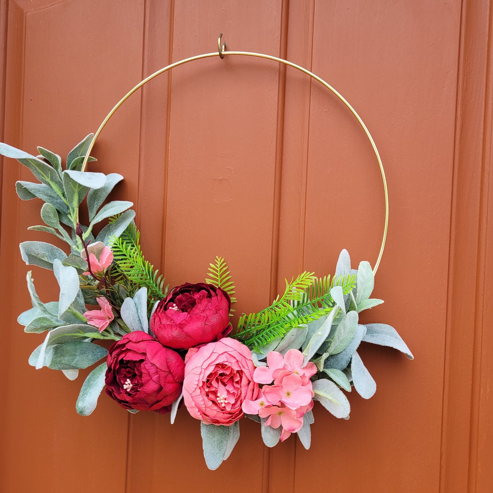 Hoop Wreath Wall Décor Door Decoration Summer Home Décor - Etsy
