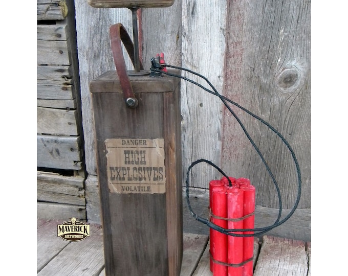 Blasting Machine, Dynamite Plunger, Tnt, Prop, TNT Detonator - Etsy