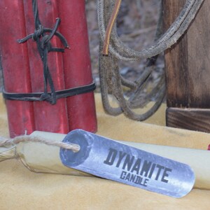 DYNAMITE STICK Novelty Candle - Etsy
