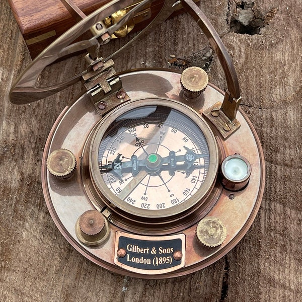 Engraved Compass - Etsy