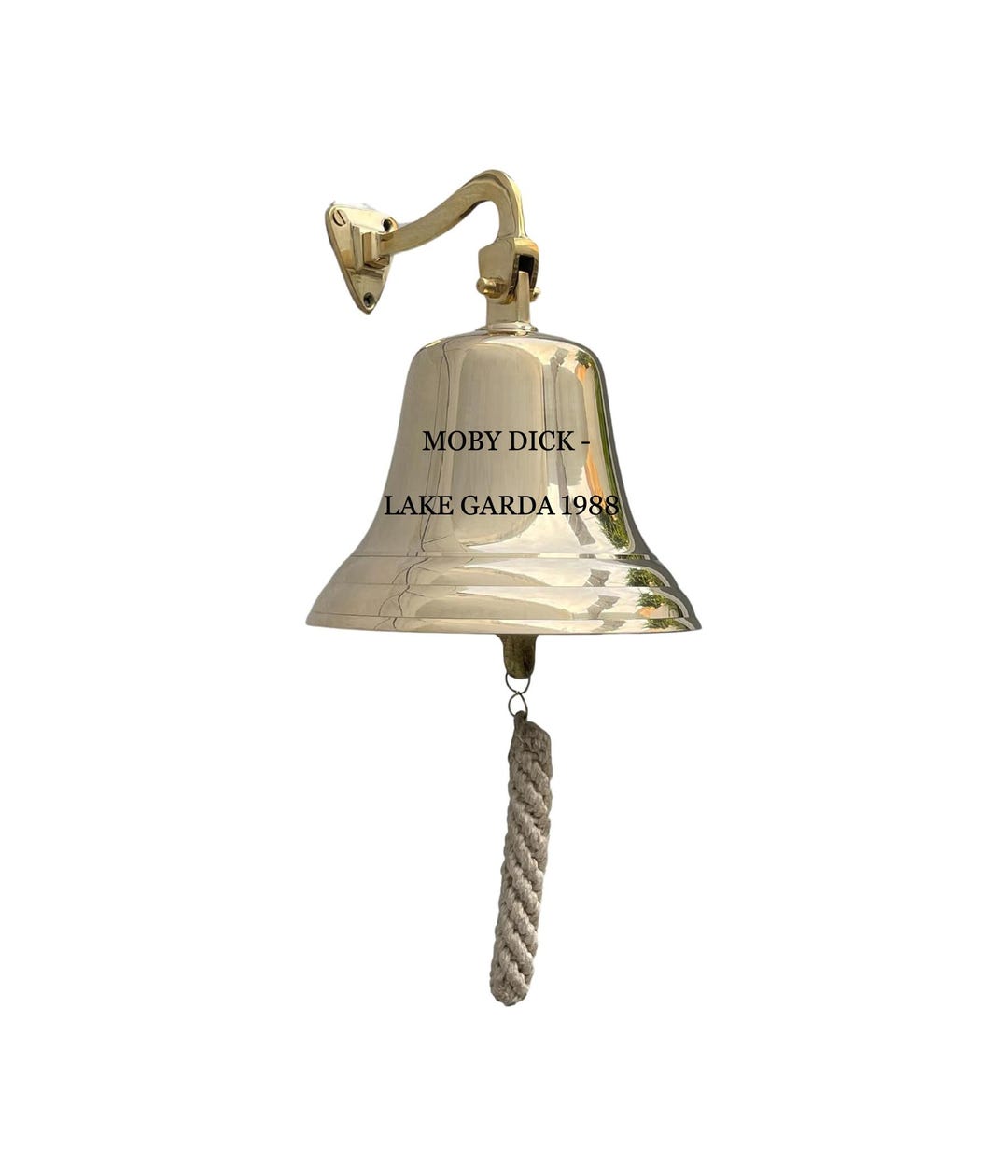 Personalized Bell - Engraved Hanging Brass Bell Quality Wall Mounted ...