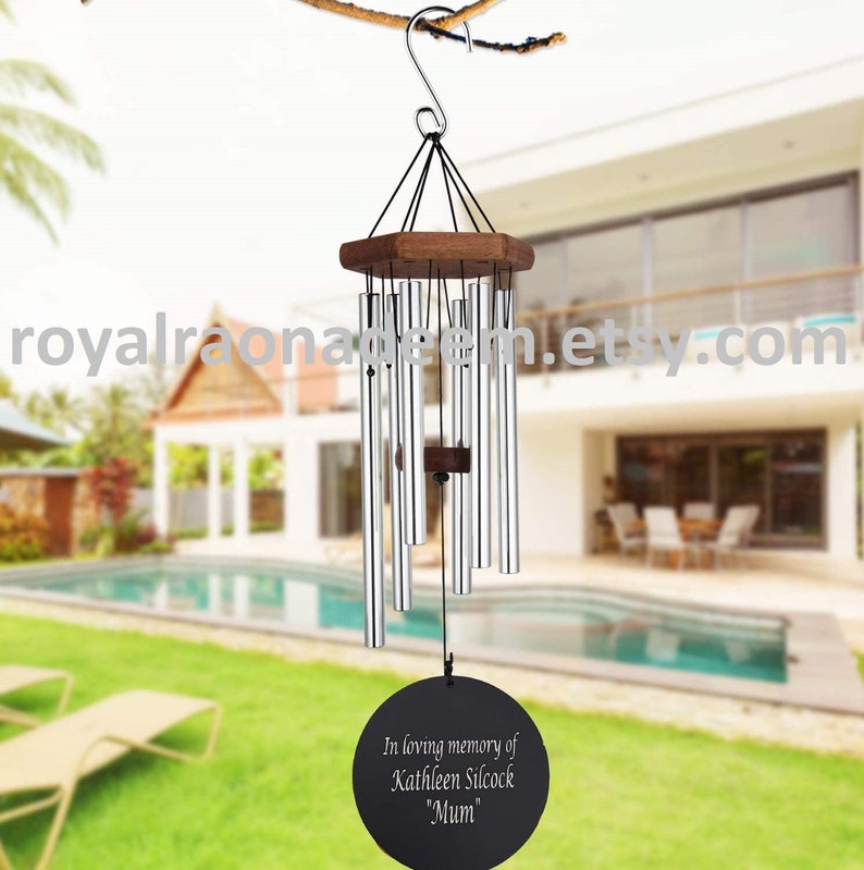 Personalized Wind Chimes Wind Chime Engraved Wind Chime | Etsy