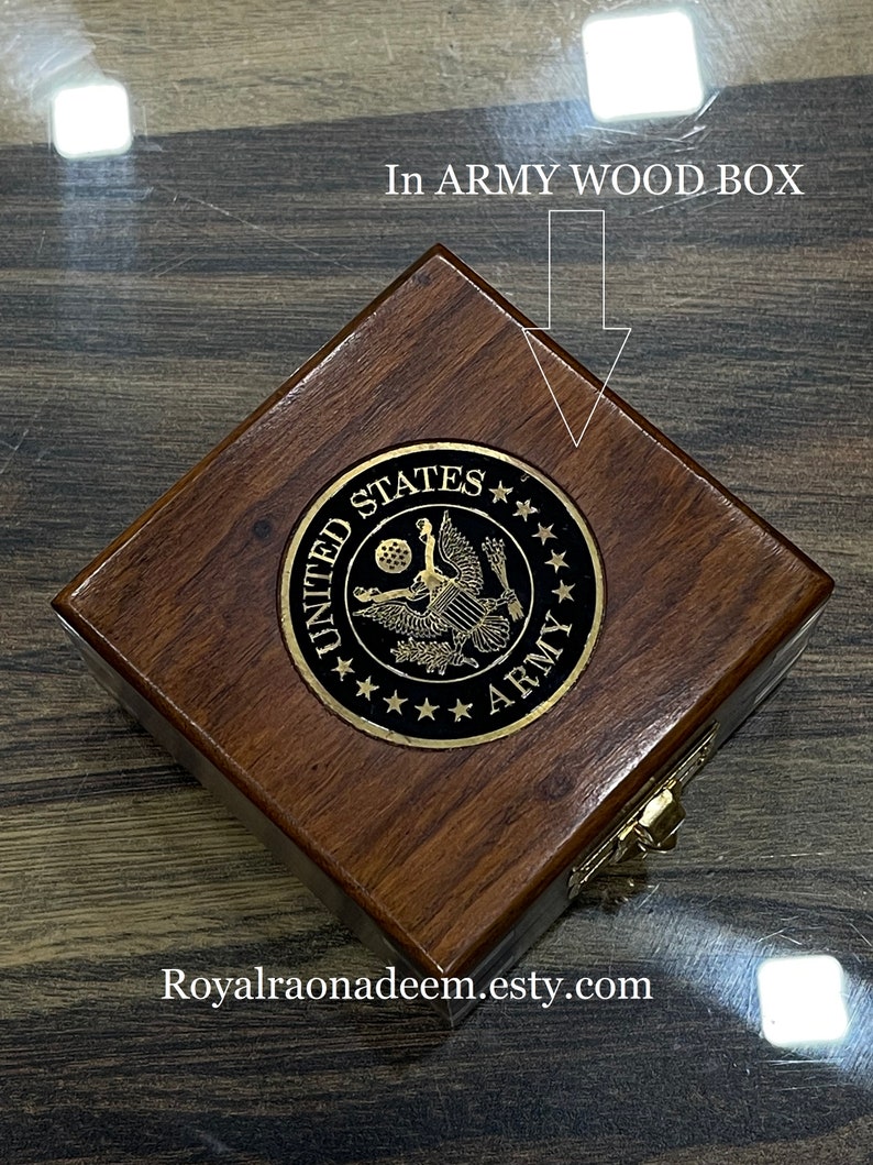 Army Gift Engraved Army Compass Personalized Army Compass - Etsy