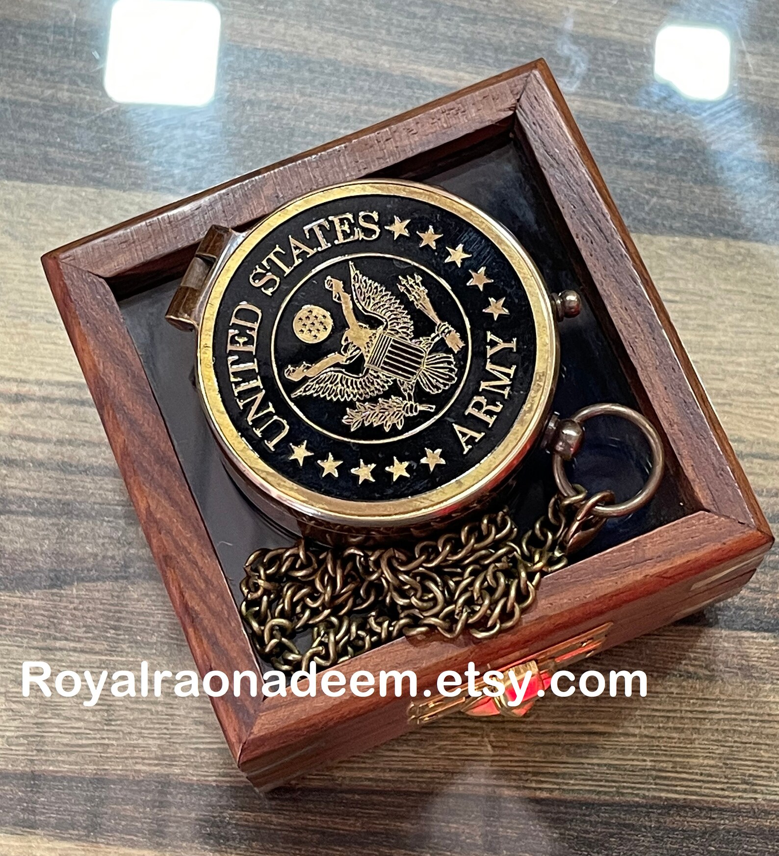Army Gift, Engraved Army Compass, Personalized Army Compass, Army ...